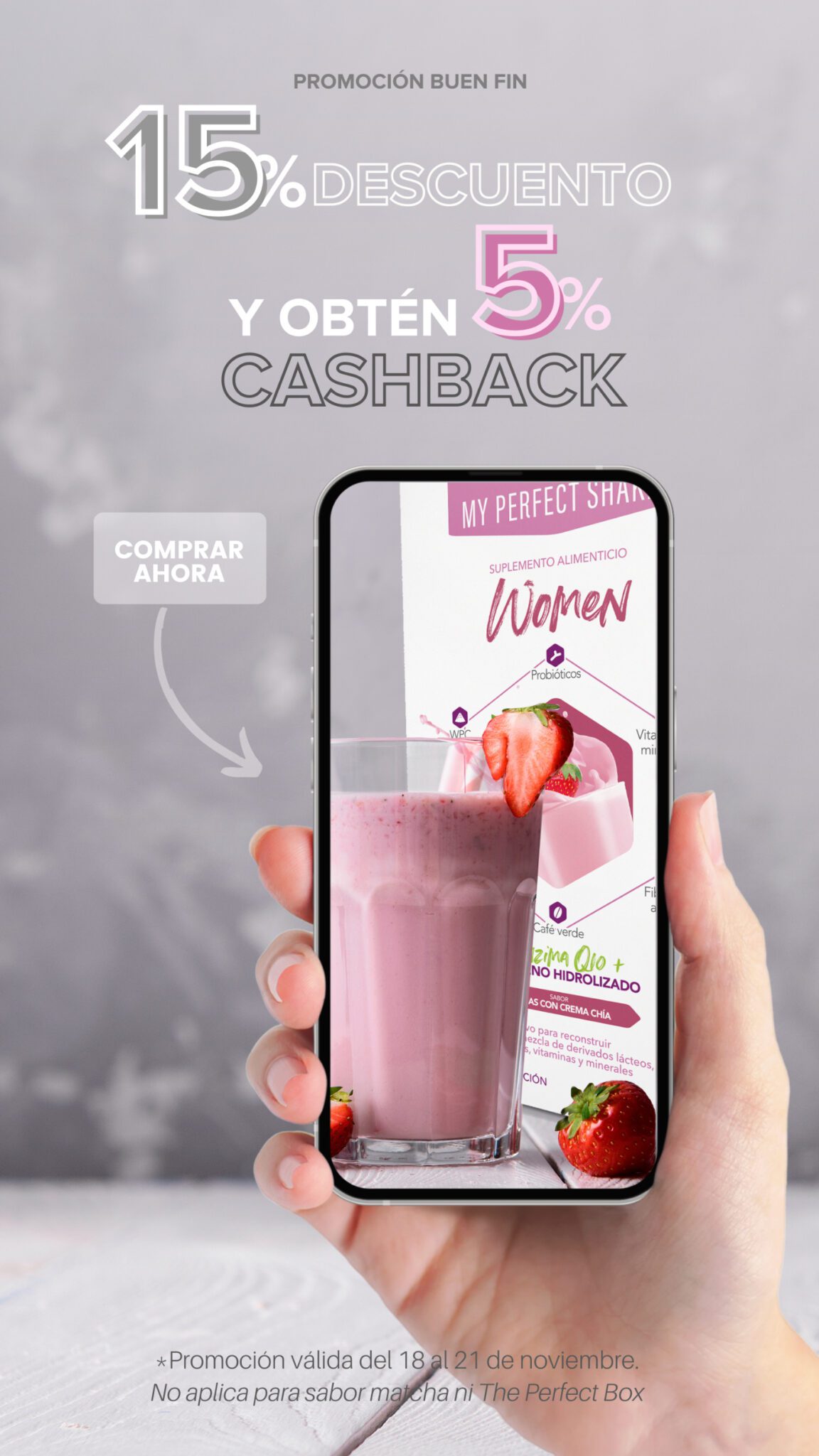 Control Calórico – My Perfect Shake